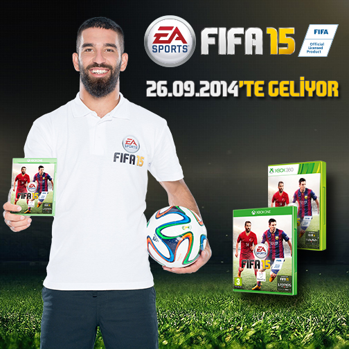 FIFA 2015 Türkiye Kapağı ARDA TURAN - FIFA Oyunları